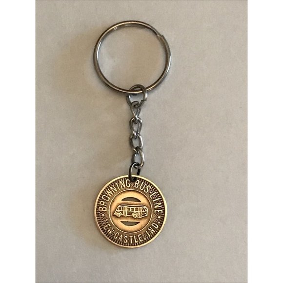 Accessories | 194s Browning Bus Line New Castle Ind Brass Vintage Token ...
